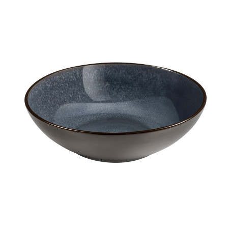 Assiette creuse salade et pates Feeling Indigo 18cm - 6 pièces