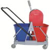 Chariot 2 seaux + presse 15 L