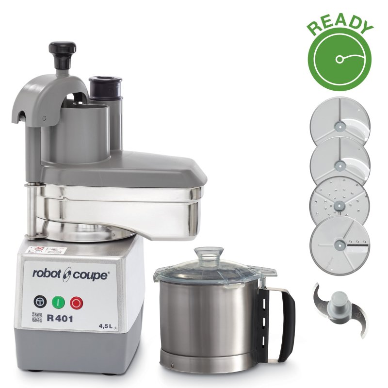 Robot Combiné Cutter + Coupe-légumes R401 | BOS-Equipement