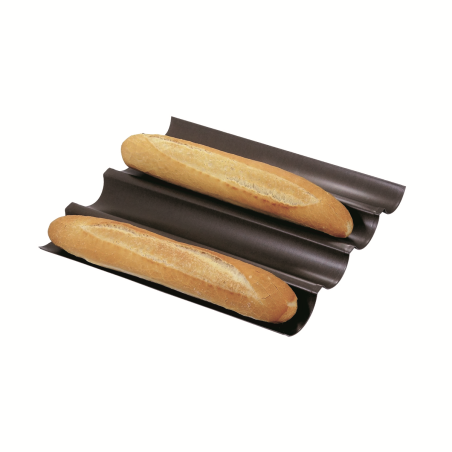 Plaque à baguettes 4 empreintes 38x32cm