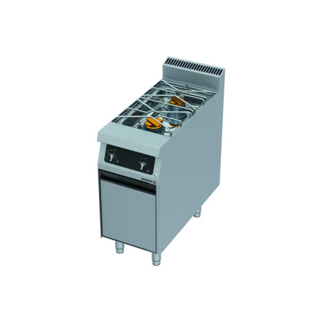 Fourneau 2 feux nus RS9 - gaz sur placard fermé - 10 + 7 kW ...